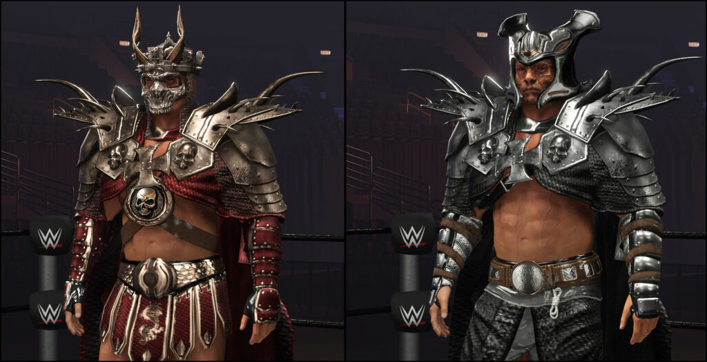WWE 2K24 “Test Your Might” CAW Pack - Sci-Fi 3D